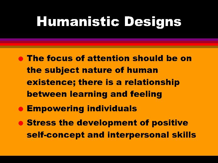 Humanistic Designs
